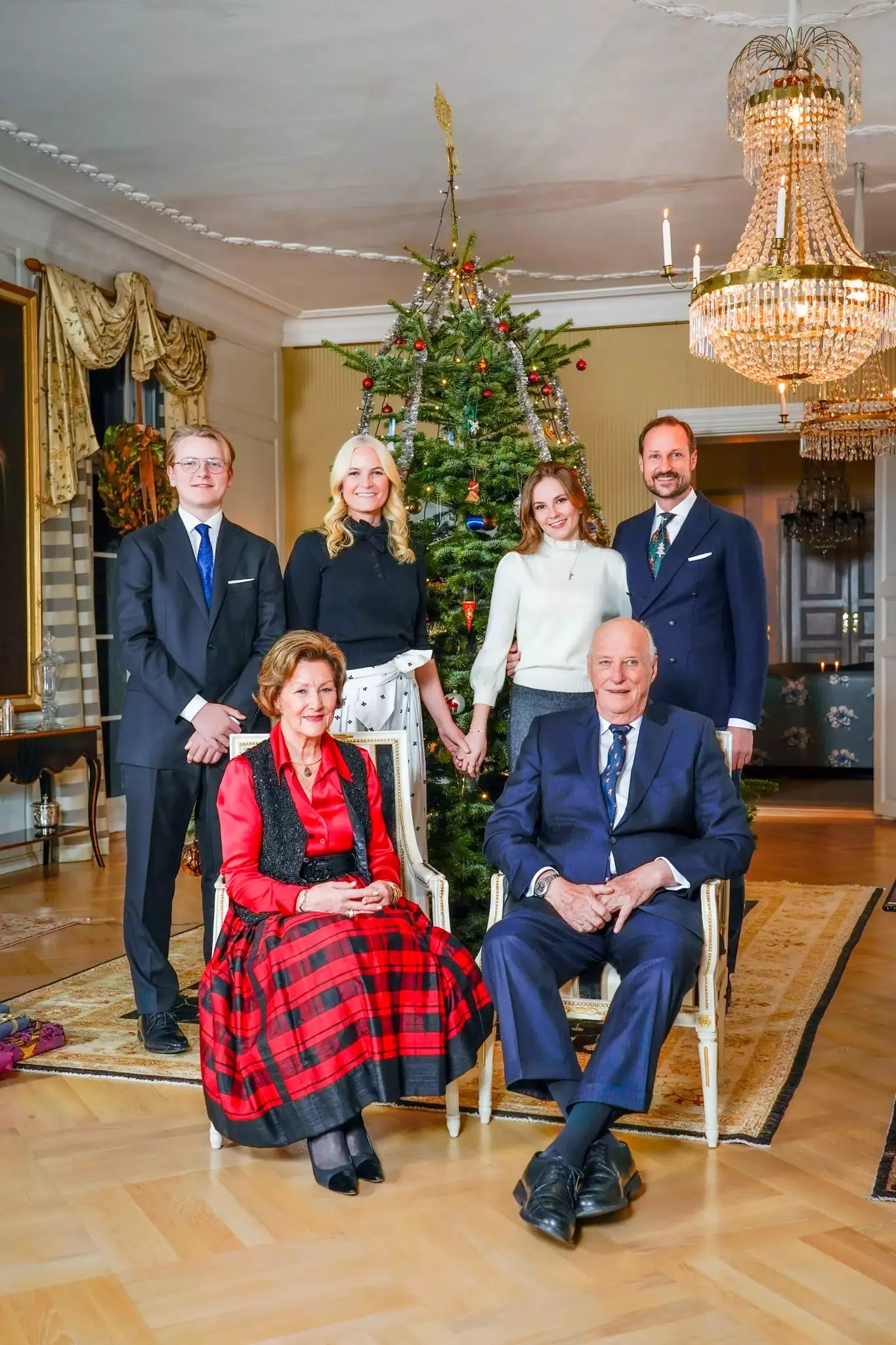 Noël de la famille royale norvégienne