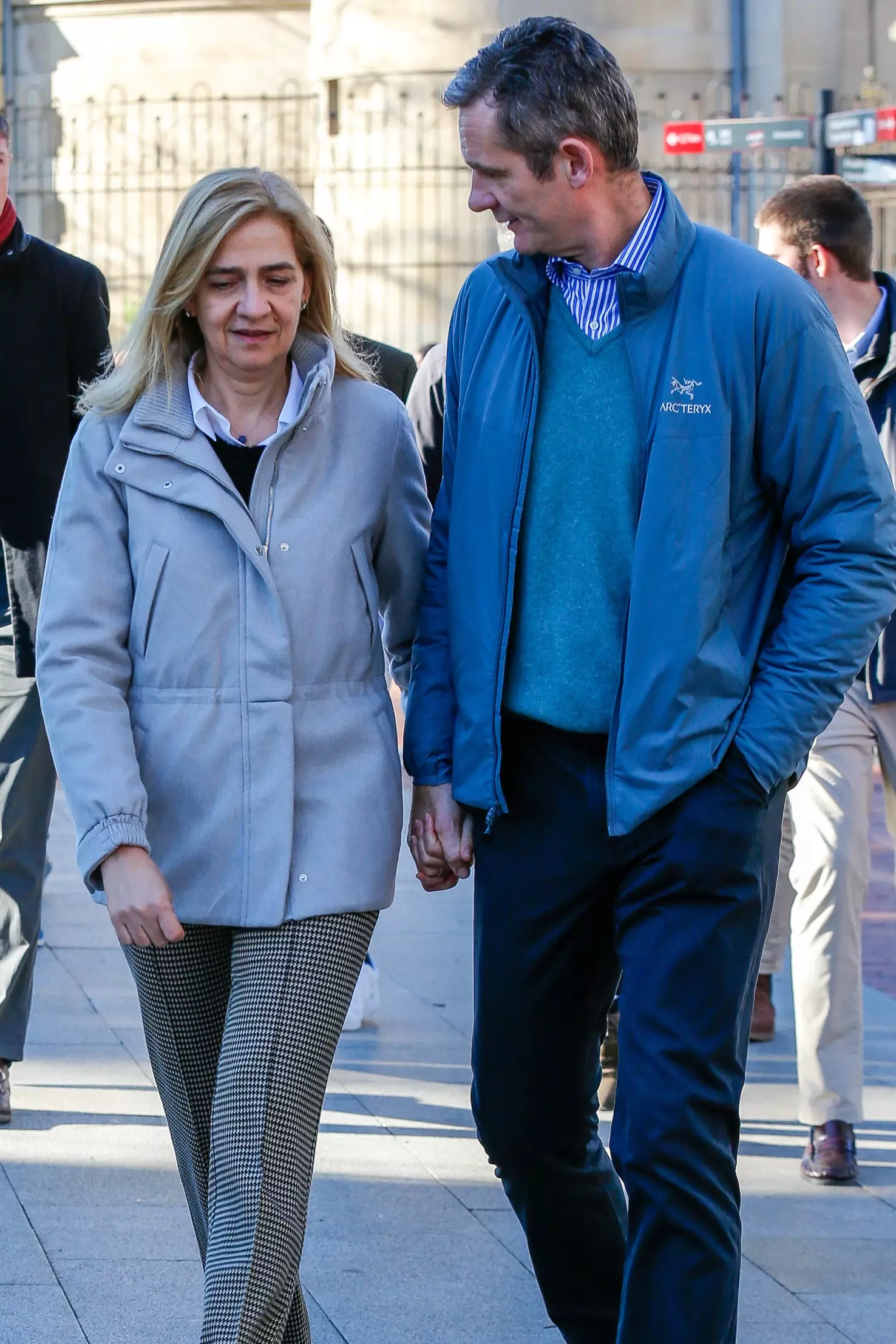 L-Infanta Cristina u Iñaki Urdangarin fil-Vitorja.