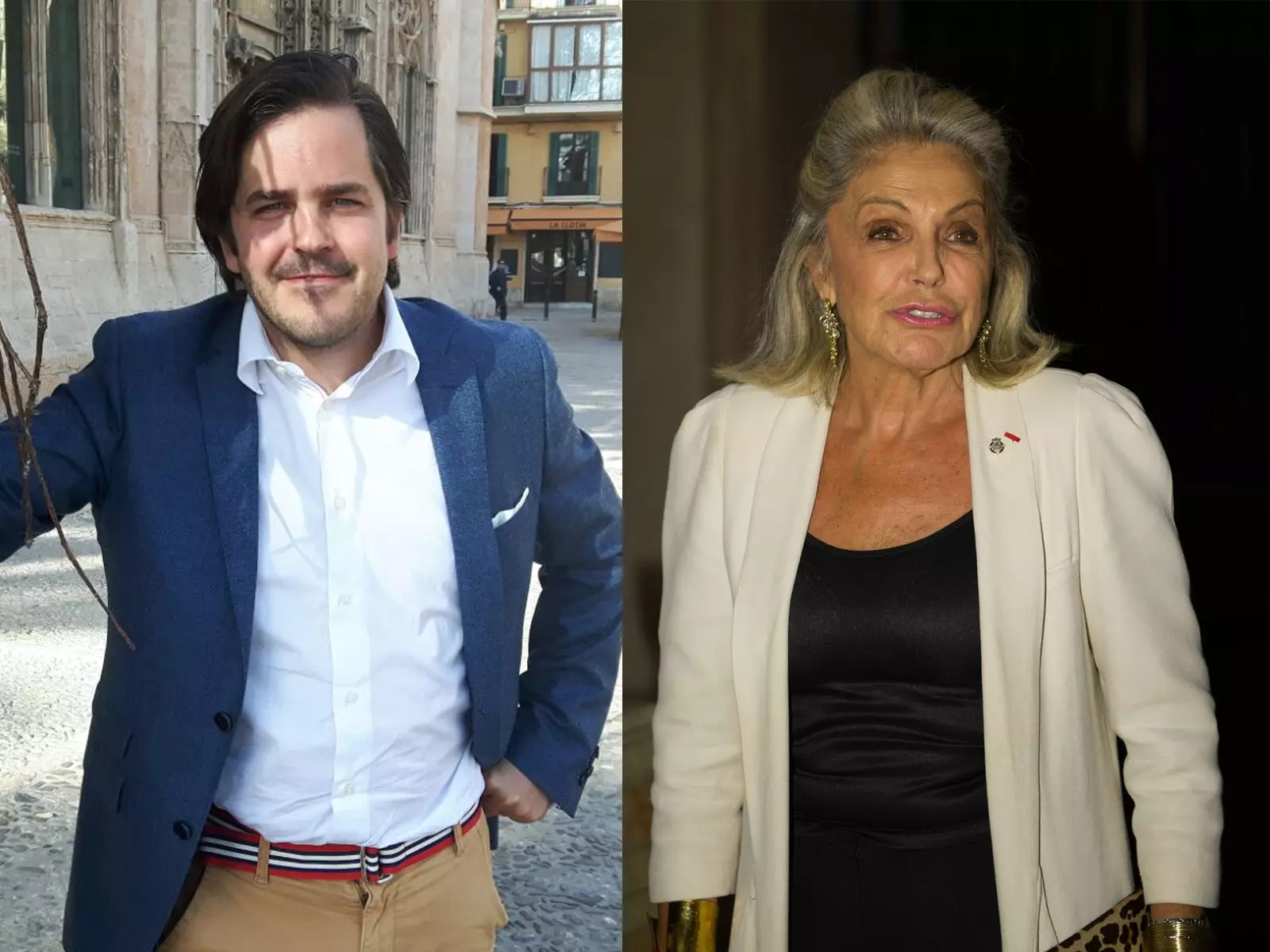 François de Orleans sareng indungna nyaéta socialite Beatrice de Orleans.