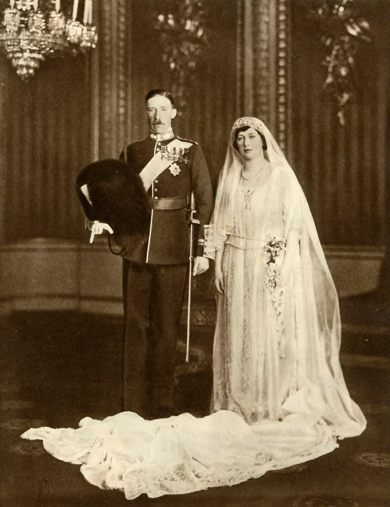 Mária hercegnő esküvői portréja