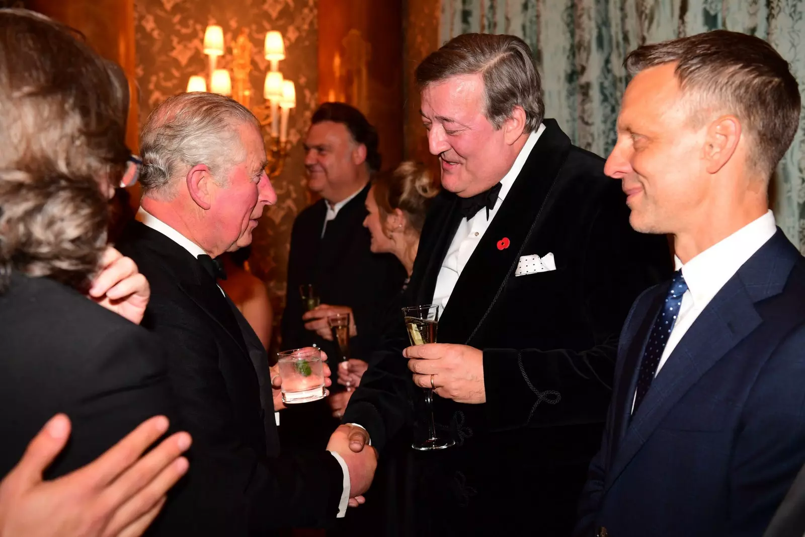 Pangeran Charles karo Stephen Fry