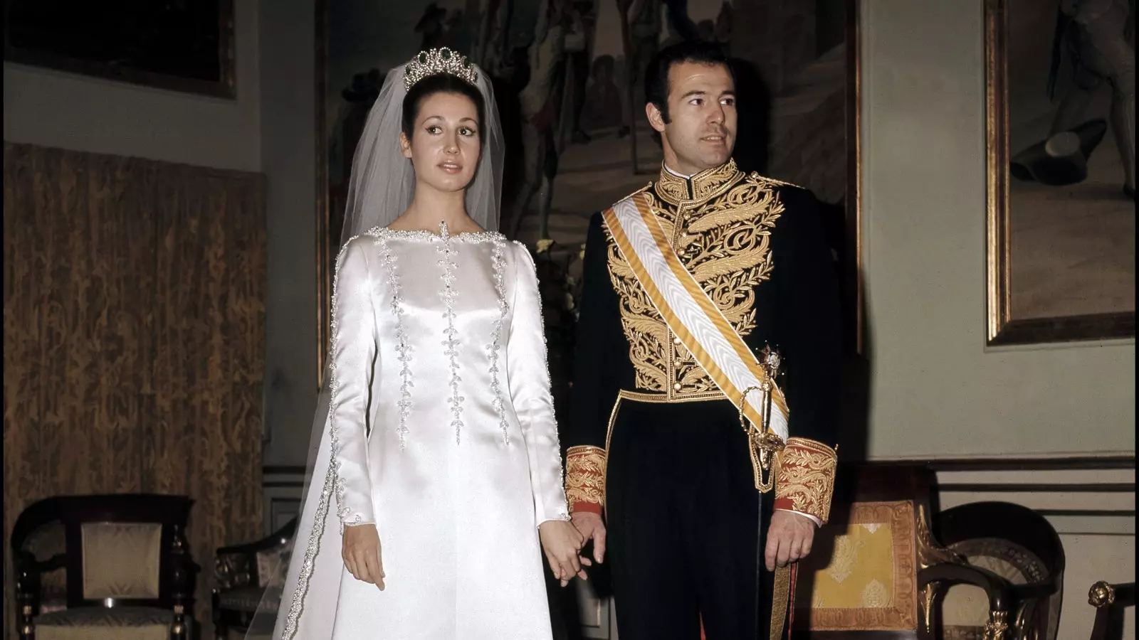 Matrimonio di Carmen Martínez Bordiú e Alfonso de Borbón 8 marzo 1972