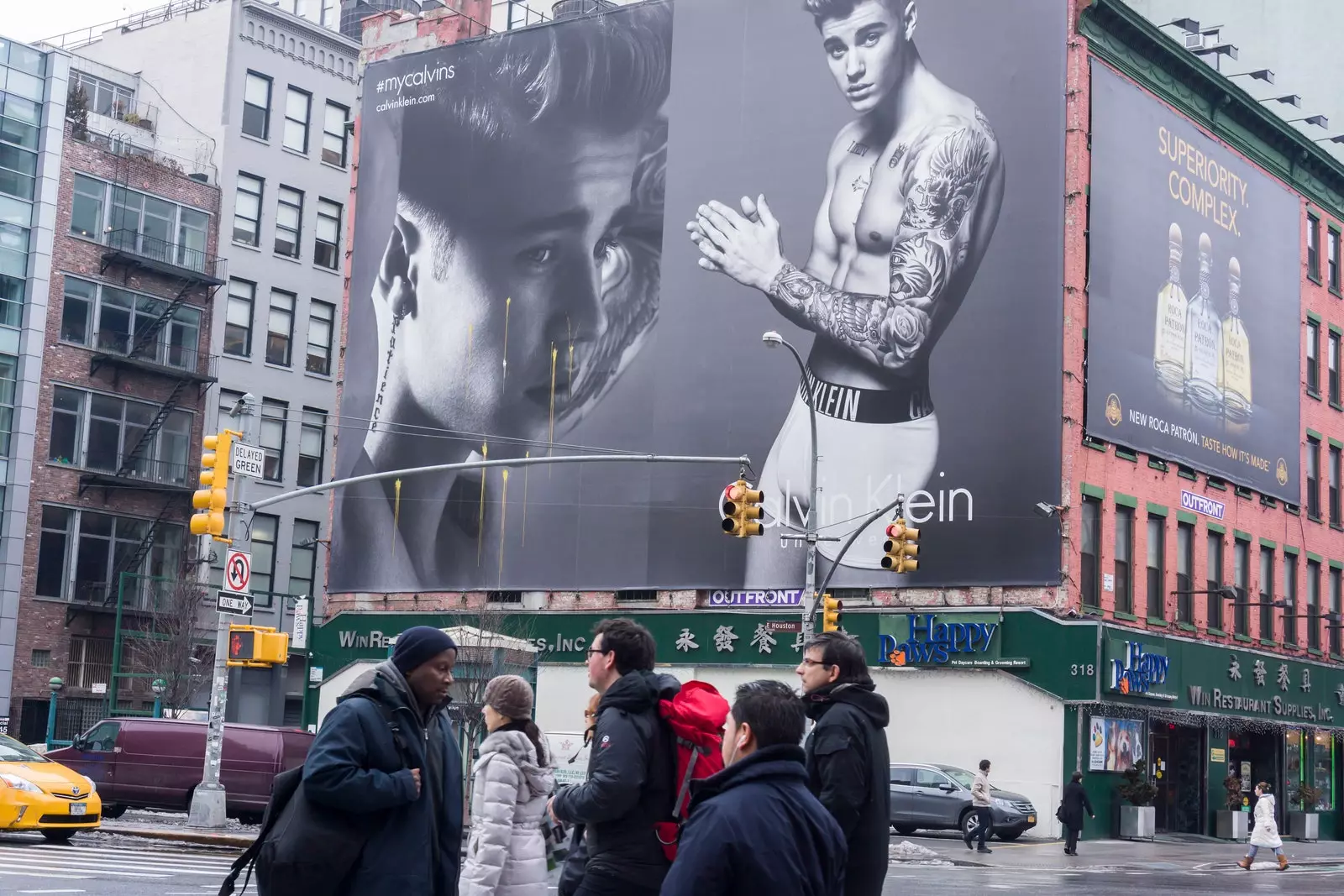 justin biebercalvin klein