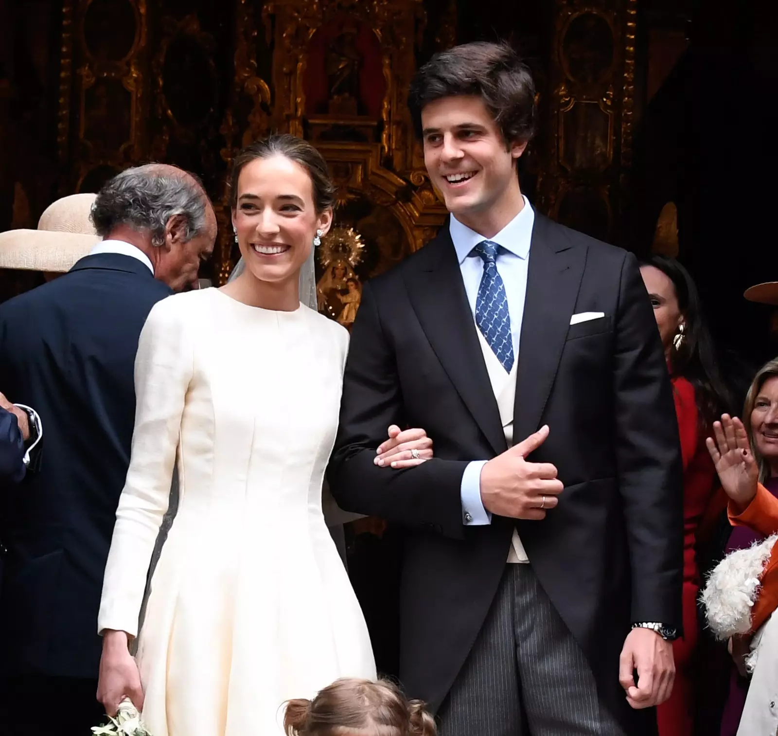 Borja Corsini i María Roiz de la Parra han celebrat el casament a Sevilla.