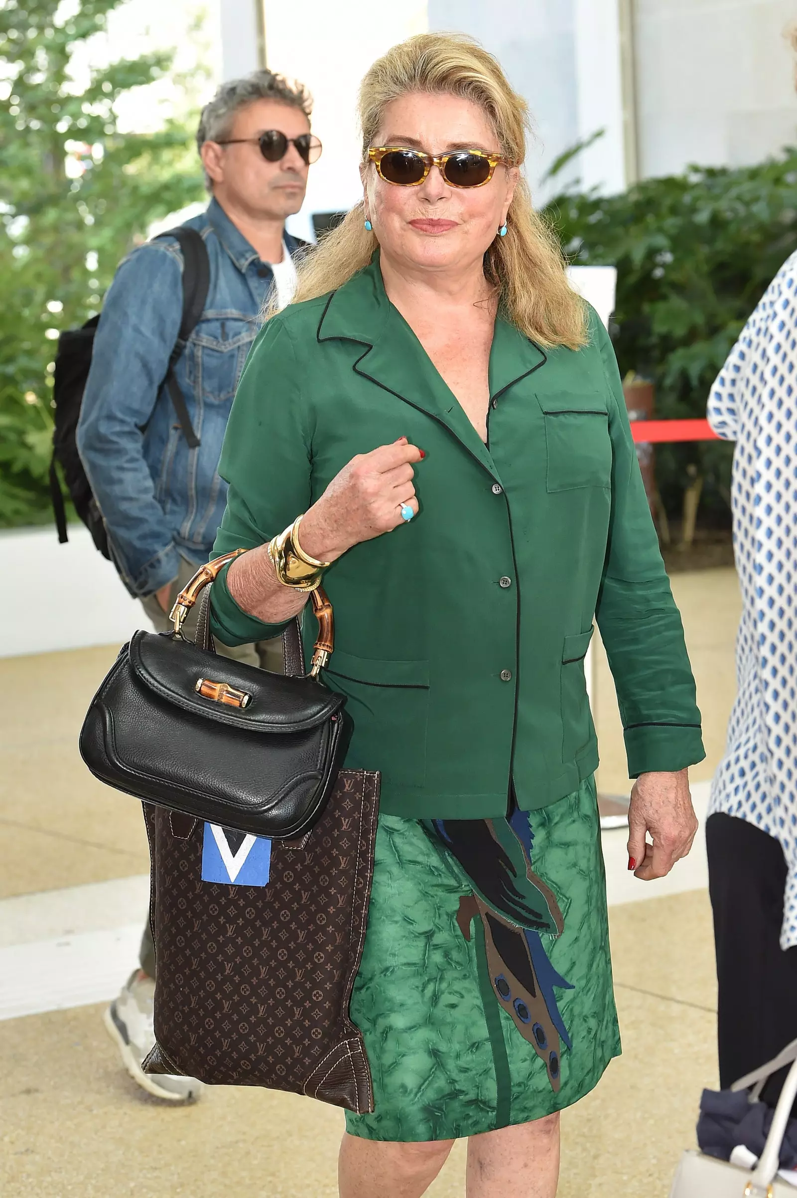 Catherine Deneuve ĉe la Festivalo de Venecio 2019.