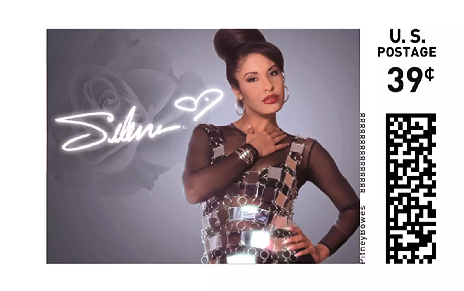 Setem Selena yang dikeluarkan oleh Perkhidmatan Pos Amerika Syarikat.