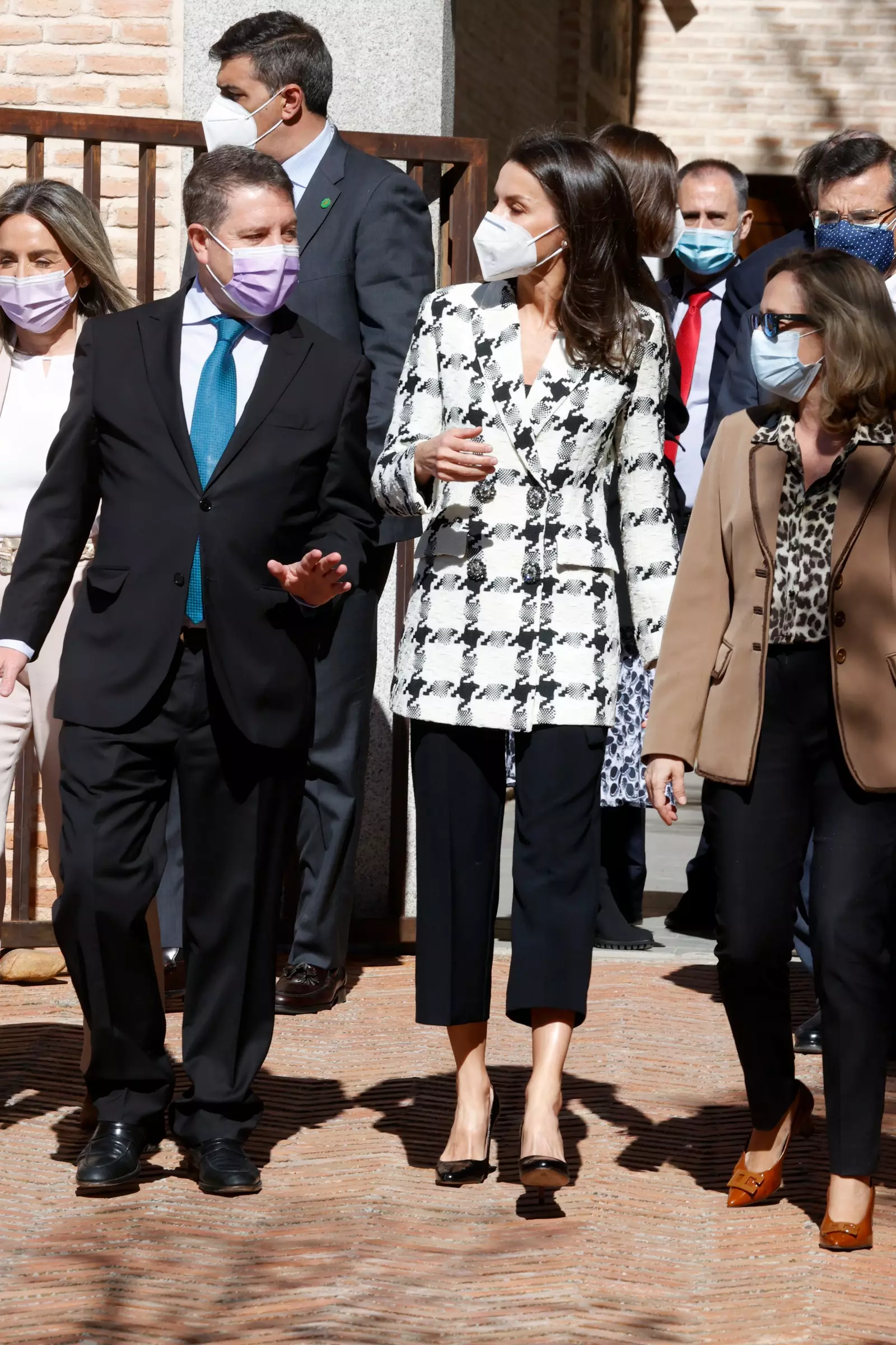 Letizia blinkar med sin styling till den sista statsresan hon gjorde före pandemin