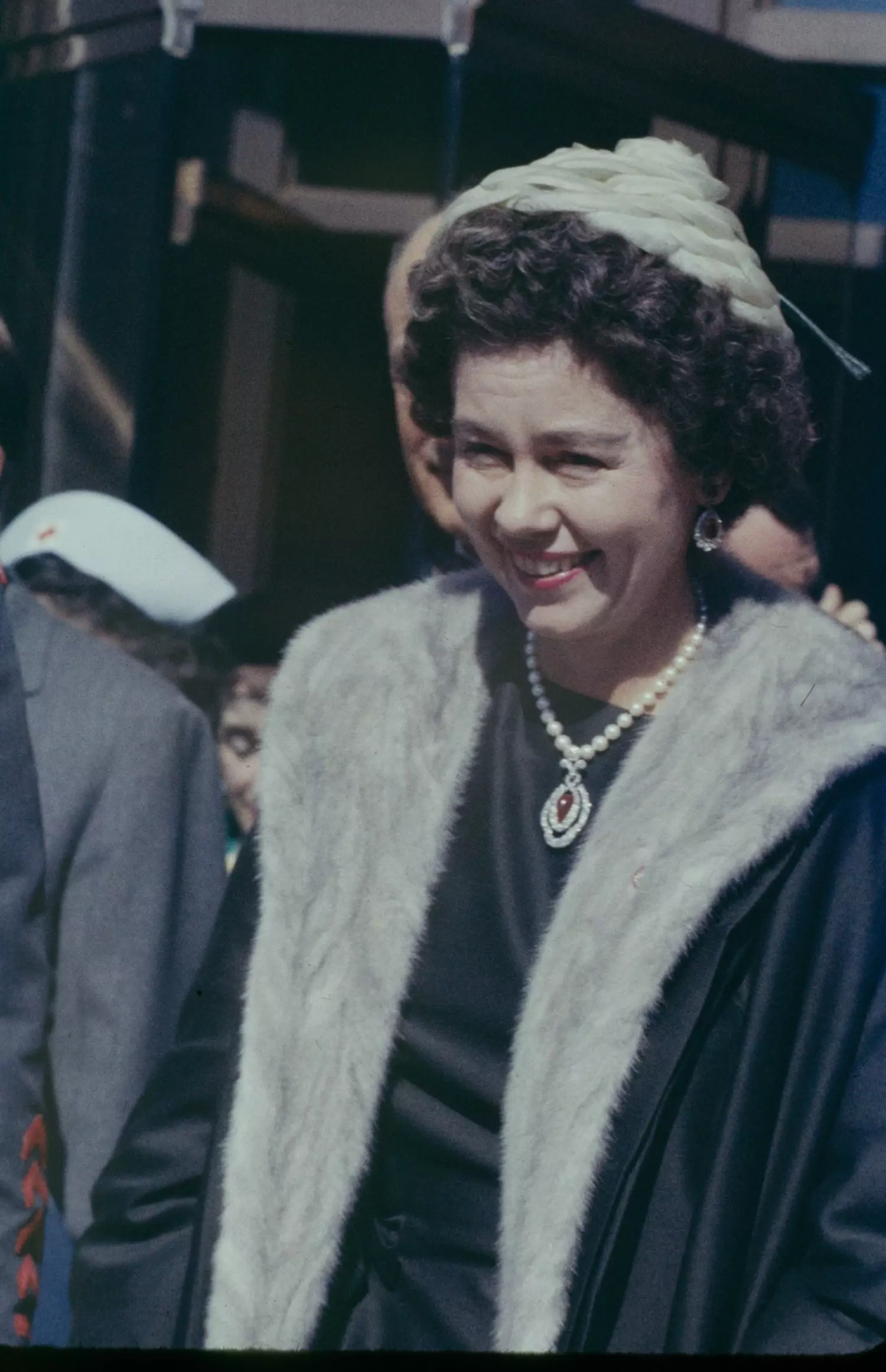 Queen Federica sa Washington niadtong 1958.